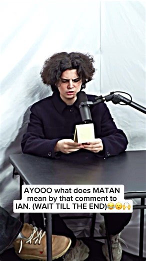 What does MATAN mean by this hahaha #matenevenclips #ian #youtube #podcasts #fyp
