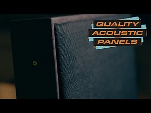How to make Acoustic Panels that WORK and look great too
