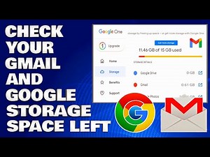 How To Check Your Gmail And Google Storage Space Left [Tutorial]