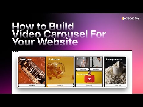 How to Create a Video Carousel for Your Website with Depicter