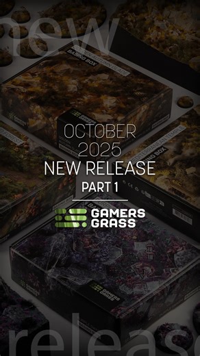 GamersGrass | Big News! In this latest release we bring you a whole new product range – Introducing the new GamersGrass “Basing Boxes”! With this we... | Instagram