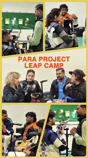 A strong start to 2026. Focused. Fearless. Unstoppable. 💪✨ The first Para Project Leap Camp of 2026 brings together India’s finest para rifle shooters, setting the tone for a year driven by intent and excellence. Guided by German coach Manuela Schmermund and Coach Jeevan Lal Rai, athletes are training with clarity, discipline, and an unbreakable mindset, pushing boundaries one shot at a time. We’re proud to support this camp with world-class training infrastructure, performance-led nutrition, p