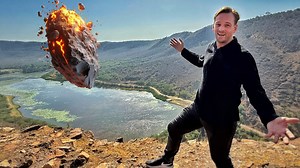 617K views · 5.2K reactions | Hidden in a remote part of Rajasthan is one of India’s most overlooked natural wonders - the Ramgarh Crater ☄️. See what I found inside... | Karl Rock | Facebook