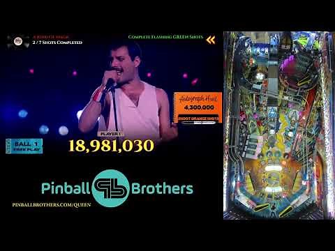Queen Pinball Gameplay Red Special Multiball