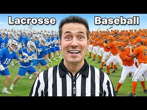 Baseball vs Lacrosse - Who's More Athletic?