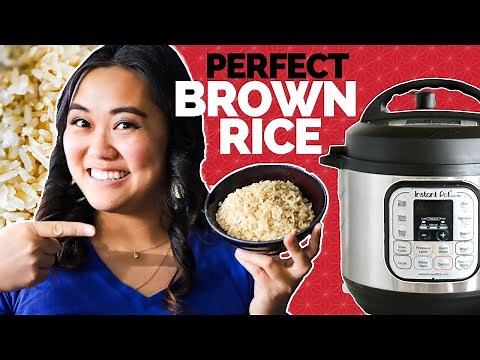 How to make Long Grain Brown Rice in your Instant Pot