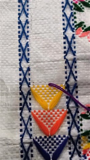 Little try mou on Instagram: "New embroidery design #embroidery #highlights #tutorial"