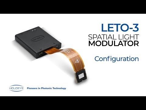 HOLOEYE Photonics: LETO-3 Spatial Light Modulator Configuration
