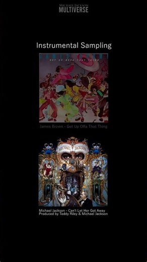 SAMPLES in Can't Let Her Get Away! #michaeljackson #dangerous #production #samples #pop #sampling