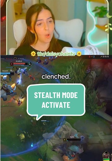 tell me you like to live life on the edge… #leagueoflegends #namimain #supportmain #egirl #gamergirl