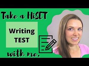 HiSET WRITING & GED Language Arts TEST 2021 👏 PASS the TEST!! 👏