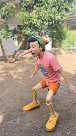 The WOODEN BOY 🥵 #shorts #viralvideo