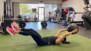 Medicine Ball Core Workout Fitness Friday: Medicine Ball Core Workout Using a medicine ball is a great way to take your abs workout to the next level. Do 3 - 4 sets of 15 -20 reps. 1. Ball pass 2. Plank Jacks 3. Russian twist w/throw 4. Plank w/toe taps 5. Mountain Climbers #medicineball #core #fitness #training #BeaBetterHuman #KarinaCrossFitness #strong #Fitover50 #strongcore #personaltraining #motivation | Karina Cross Fitness