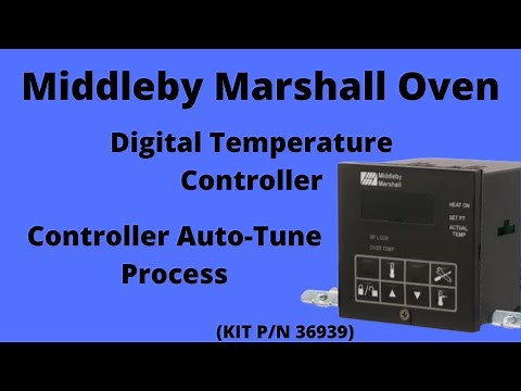 Middleby Marshall Oven Honeywell Controller Auto-Tune Process..