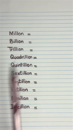 How many zeros in a billion 0️⃣ Did you know Math facts 🧮 #Math #Mathematics #study #usa🇺🇸 #education