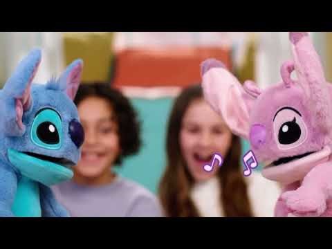 Disney Chatty Stitch Deluxe Puppetronic, Lilo's Friend Plush, Interactive Plush ‪@kiddixjo‬