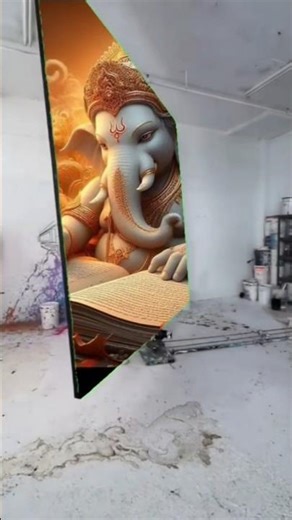 Ganesh chaturthi drawing photo ❤️#art #youtubeshorts #trendingshorts #ganeshchaturthiart #drawing