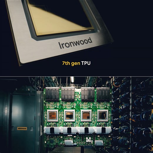 Google Unveils Ironwood, the Company's Most Powerful and Energy Efficient TPU Yet for AI Models