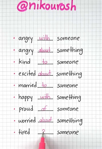 Adjectives and Their Dependent Prepositions Explained