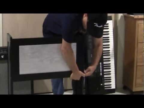 Build This Music Keyboard Stand For Your Yamaha or Other Brand Keyboard