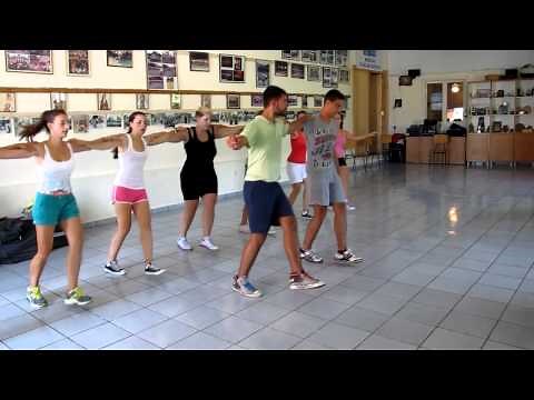 Zorba Dance rehearsal by Cultural Assoc. of Sinies, Corfu, Greece