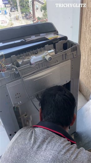 LG FULLY AUTOMATIC TOP LOAD WASHING MACHINE PROBLEM ⏯️ #shorts