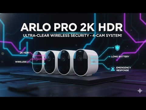 Arlo Pro 2K HDR Security Camera Review | 6th Gen Wireless Outdoor Cam (2025)