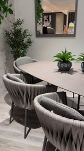 3.8K views | Make your outdoor dining area modern and sleek with the Venice Ceramic Glass Garden Dining Table Set! This beautiful and stylish table set features a robust powder coated aluminum frame, rust and weather resistant materials, and a ceramic glass top with a textured appearance. And with 6 matching Venice Dining Chairs, you'll have the perfect setting for outdoor entertaining. Shop now: https://www.housingunits.co.uk/venice-dining-set.html | Housing Units | Facebook