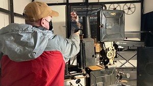 Old movie projectors capture history at Reed Community Building in Kingston