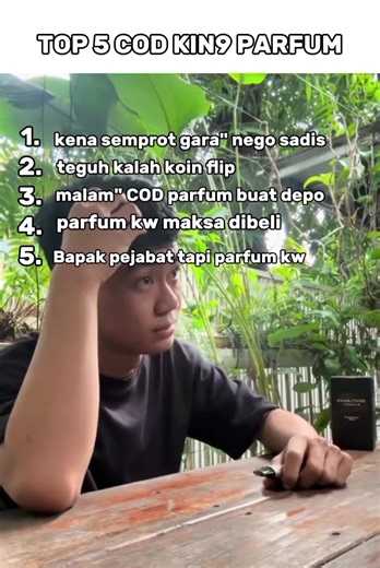 Top 5 COD an Kin9parfum (Teguh) @kin9parfum #parfum #kin9parfum #clipper #fyp #codparfum