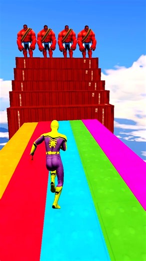 GTA 5 Epic Water Ragdolls | Spider-Man Jumps / Fails ep.126 #shorts