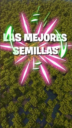 Las mejores Semillas para Minecraft 2025 😍 Seeds for Minecraft Bedrock, pe and Java #minecraftseeds