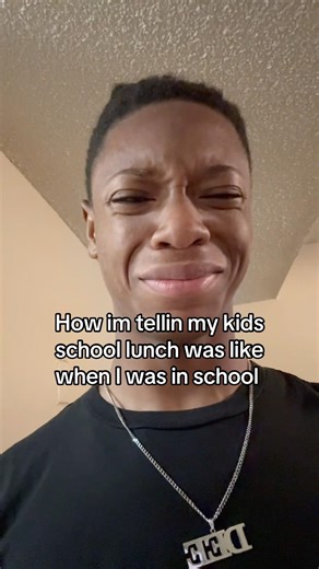 Acting like I was eating jail food