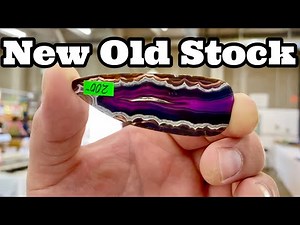 New Old Stock High-End Cabochons at the Denver Gem Show 2023 w/ Armando Custom Rock Cutters