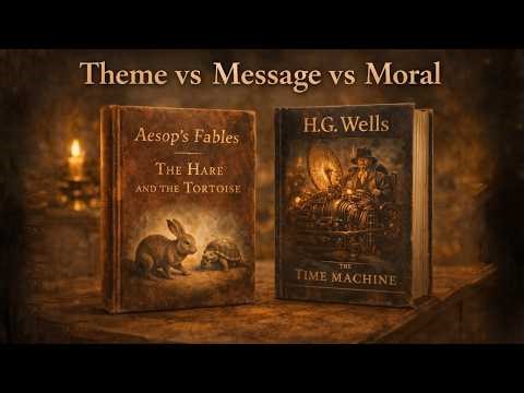 Theme vs Message vs Moral