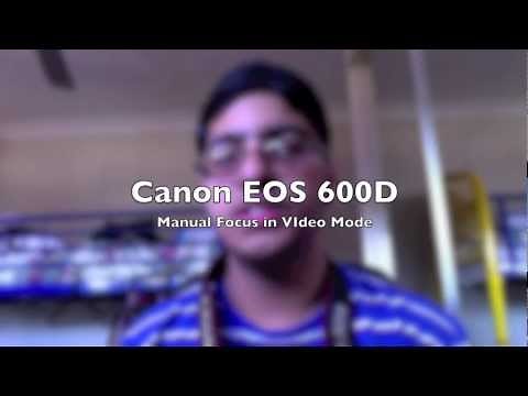 Canon EOS 600D - Focus
