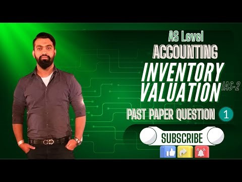 AS-Level Inventory Valuation (Past Papers -1)