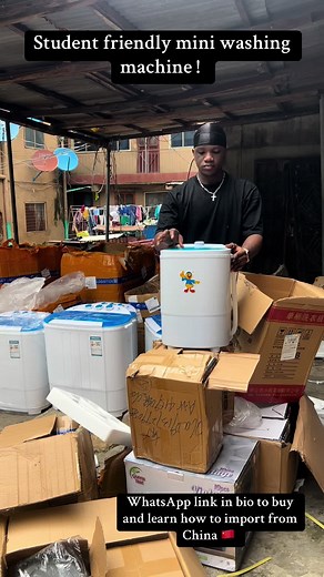 Cute and Affordable Student-Friendly Mini Washing Machine