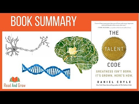 The Talent Code by Daniel Coyle - Animated Book Summary | How to Develop Talent