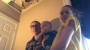 Hole in the ceiling not fixed right away, tenant says