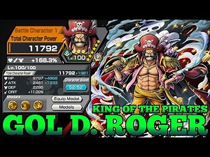 KING OF THE PIRATES GOL D. ROGER GAMEPLAY | ONE PIECE BOUNTY RUSH | OPBR