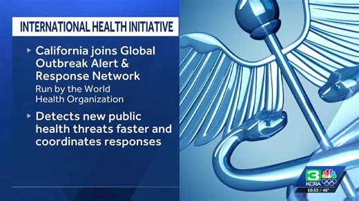 California is first state to join a World Health Organization network