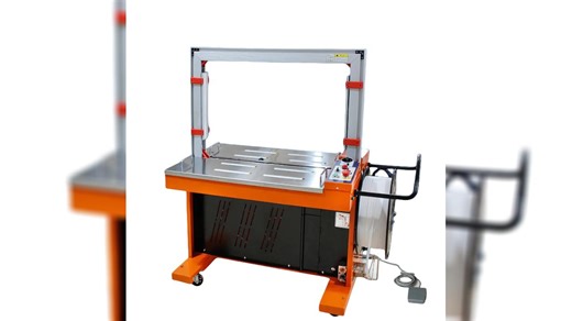 High Quality Electric Tabletop Strapping Machine with PP Tape Bundle for Corrugated Auto Carton Box Tying and Paper Packaging