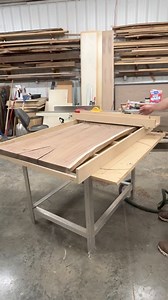 PLYWOOD ROUTER SLED…pretty good for one time or minimal use…paste wax on all the surfaces and it slides like there are ball bearings in the mix. I fully surfaced one side, but didn’t want the waste that comes with fully surfacing the bottom. So I just surfaced the area in which the metal legs will recess. This will give me a flat, level surface while avoiding the massive reduction of the full thickness of the slab. #woodworking #jesuswasacarpenter | Clarkmanship