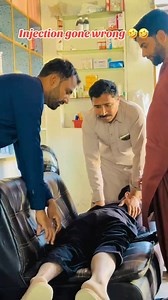 41K views · 381 reactions | Injection gone wrong 藍藍藍#funnyvideo #dontlaughchallenge #comedy | Funny Videos | Facebook