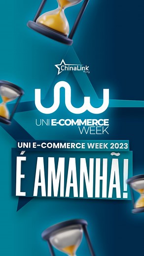 É amanhã! ⏳ Falta UM DIA para a Uni E-commerce Week 2023! Uma grande oportunidade para você, que vende nos marketplaces. Haverá diversas palestras e é claro que a China Link estará presente! 🌟 Nosso estande ficará perto da entrada, então venha bater um papo com a gente e, quem sabe, iniciar o seu projeto de importação! 🇨🇳 #EcommerceWeek #Oportunidade #Palestras #Importação #ChinaLink | China Link Trading