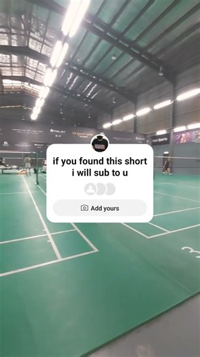 pro badminton player moment