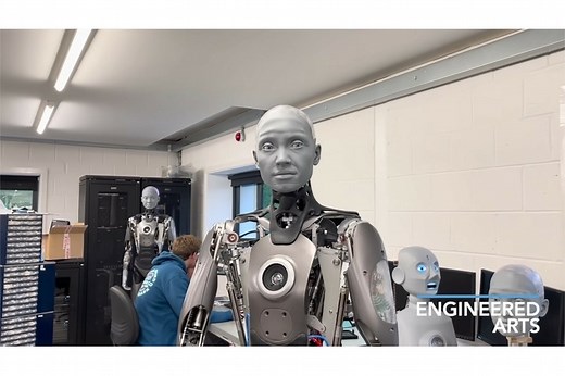 Ameca : l'humanoïde le plus perfectionné est tout simplement flippant