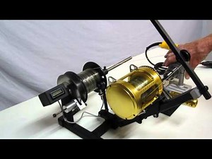 line spooler motorized with disk brake