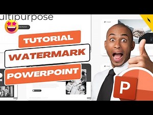 🔴 How to Create a Watermark in PowerPoint
